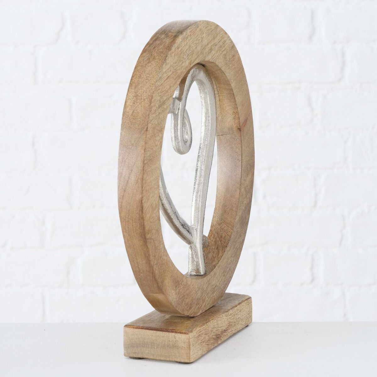 Sculptuur Loretja rond Hart - DecoAction.nl